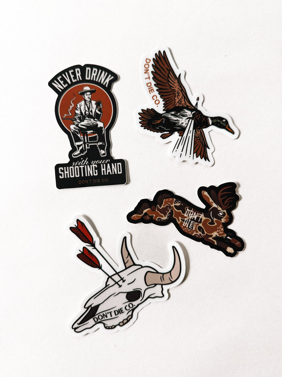 Killin' Time Sticker Pack – Don't Die Co.